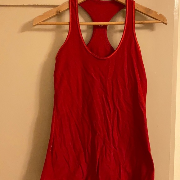 lululemon athletica | Tops | Lululemon Red Cool Racerback | Poshmark